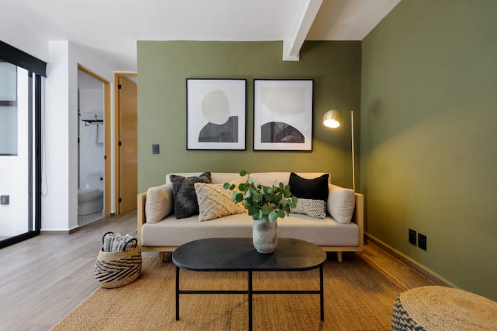 New! Minimalist Urban Apartment | Casa Malva - Mexico City