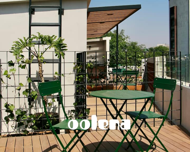 Oolena | Unique Studio W/private Terrace - Mexico City
