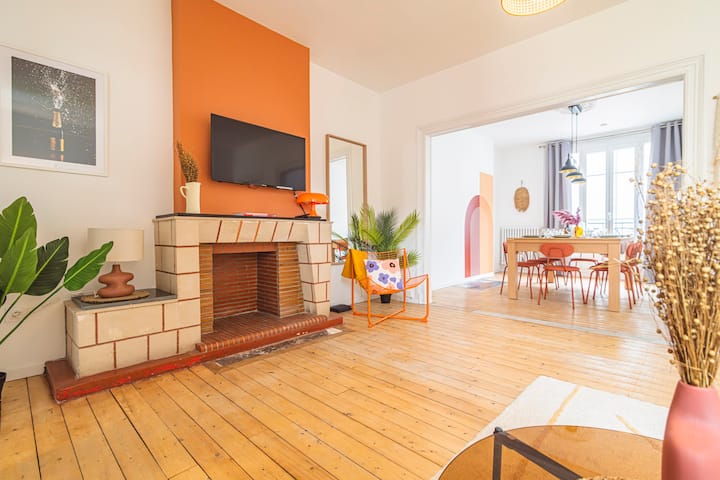 Le Seventies - Exceptionnel 4 Chambres & Billard - Reims