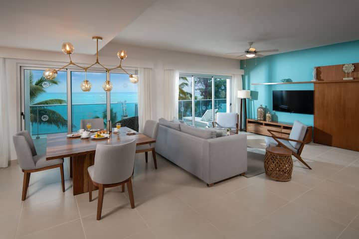 Stylish Ocean-view 3-bedroom Suite W/ Beach Access - Cabarete