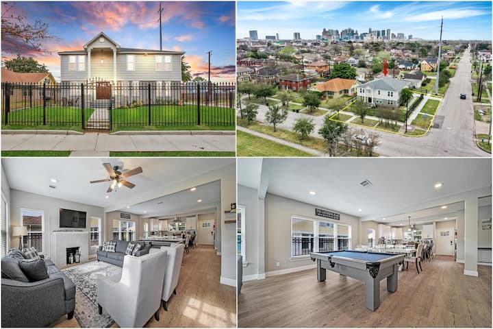 Gated Home And Parking | Sleeps Up To 24 - Houston, TX