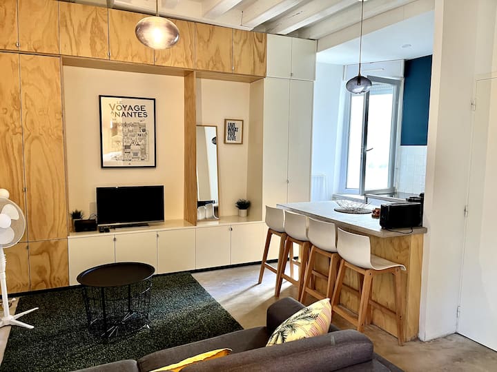 Le Madeleine, Tv Et Wifi - Nantes