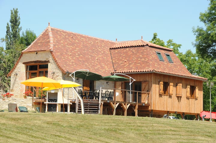 Maison De Charme Dans Le Quercy - Figeac