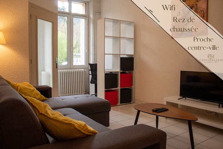 "Le Mélanie" Wifi - Rez De Chaussée - Mende