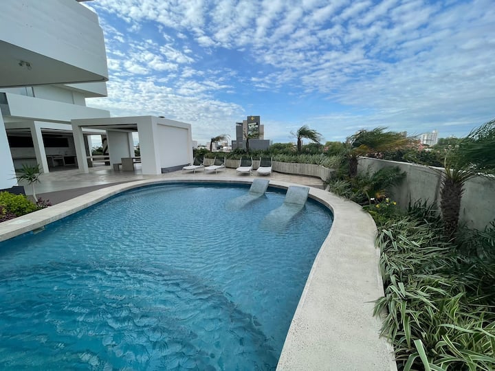 19th Floor With King Bed 1-bedroom Apartment - ボリビア