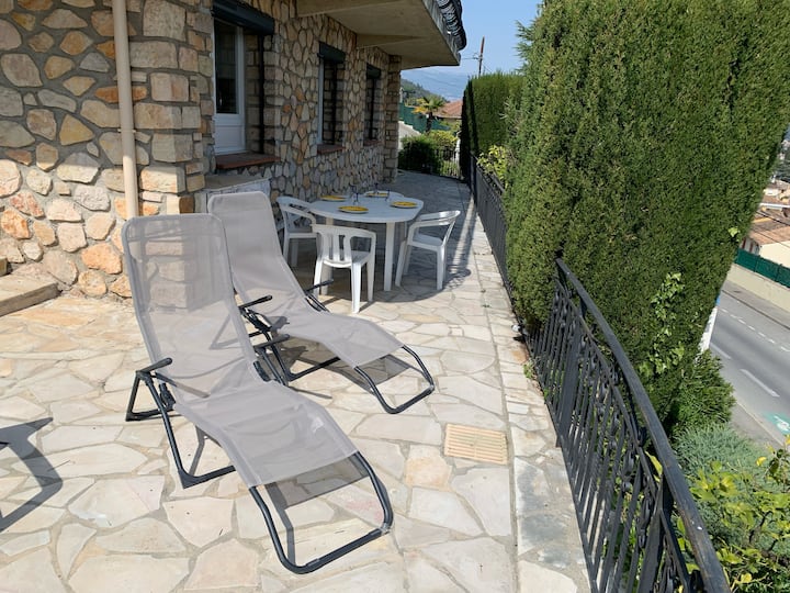 Bas De Villa Avec Vue Dégagée - Mandelieu-la-Napoule