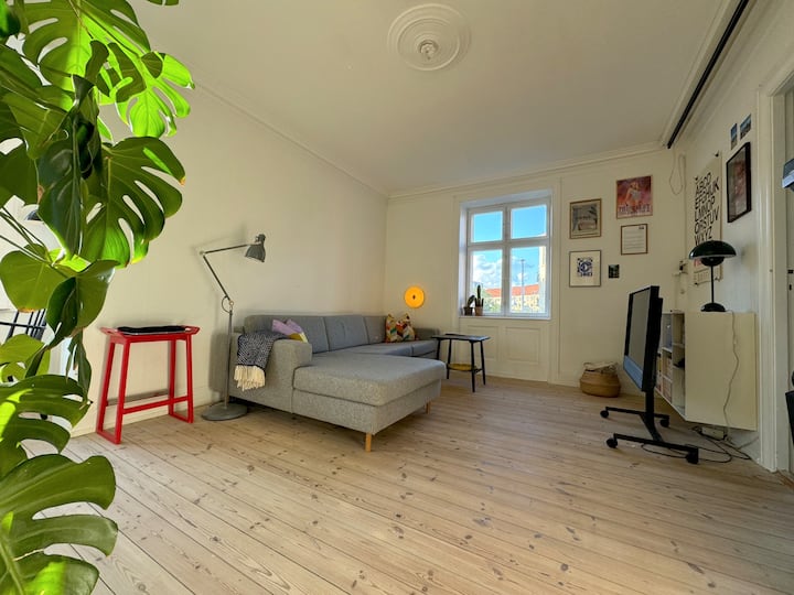 Hyggelig Frederiksberg-lejlighed I Smuk Bygning - Skåne län