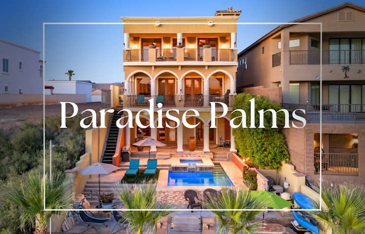 Waterfront | Pool | Spa | Views | Dock | 7 Bd - Laughlin, NV