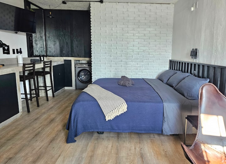 Depa Azul + Factura + Netflix + Petfriendly! - Pachuca