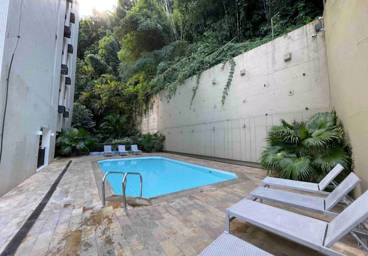 Copacabana B Suíte, Com Piscina Sauna E Academia. - Rio de Janeiro