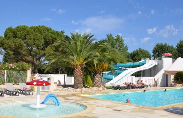 Mobil-home Climatisé – Camping  Avec Piscine (Var) - Vidauban