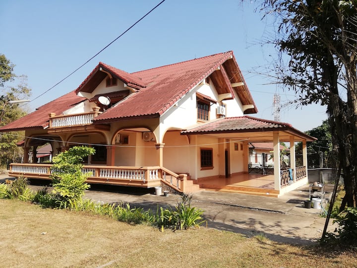 1-2 Separate Villas Large Garden - Vientiane
