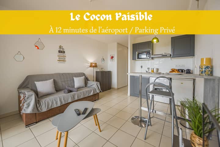 Le Cocon Paisible – Studio Climatisé | Wiskeys - Saint-Denis, La Réunion