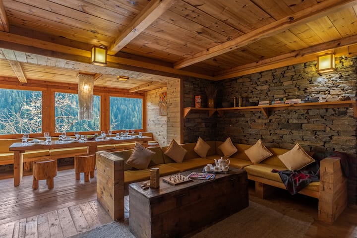 Silvana Luxury 3bhk Cottage With Sauna - Narkanda