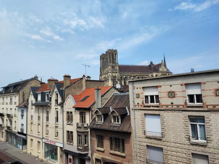 Chez Apolline Reims Centre 3 Chambres Au Calme - Cormontreuil