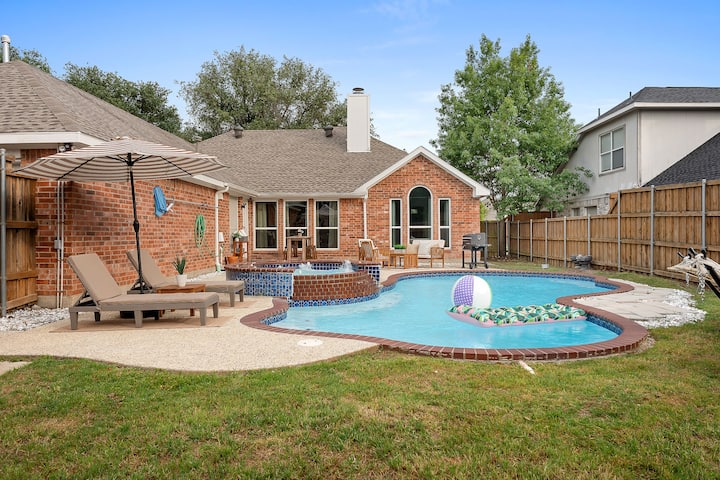 Frisco Pool Retreat | Bbq, Hot Tub & Shuffleboard - フリスコ, TX