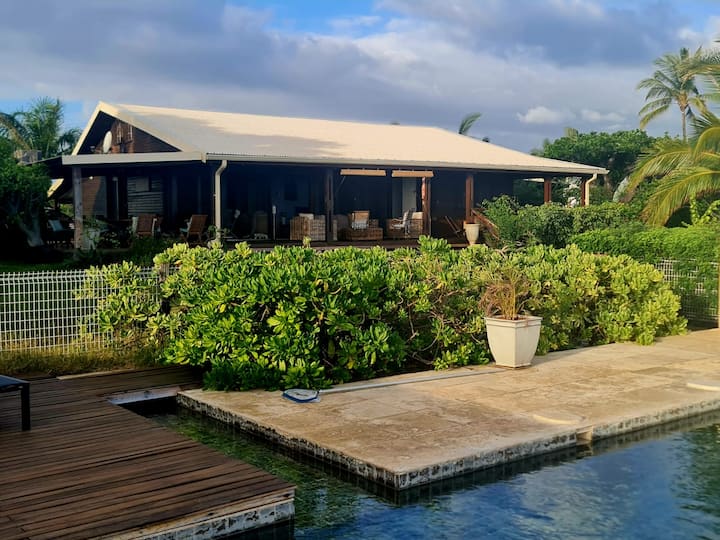 Villa Paradis Vue Mer, Piscine Et Grand Jardin - Réunion