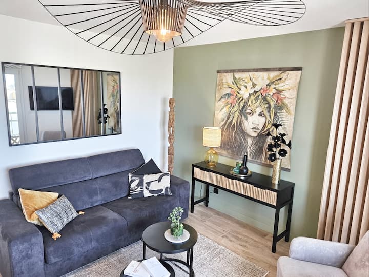 T2 Design Proche Gare/intra-m/sillon, Garage Privé - Saint-Malo