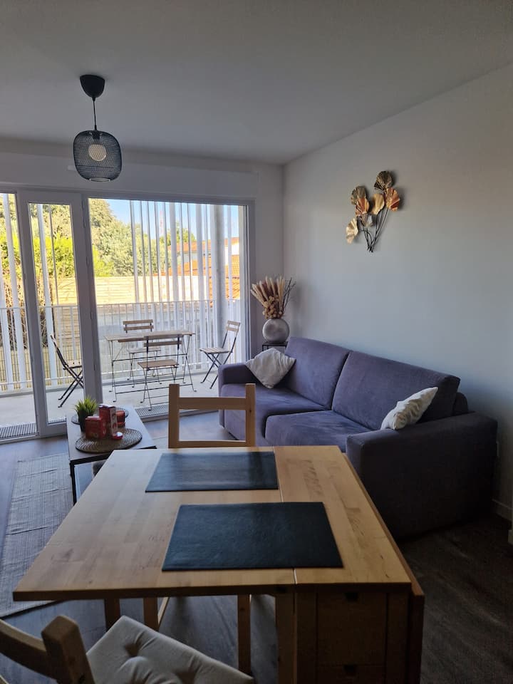 Bel Appartement Avec Balcon Classé 3* - Royan