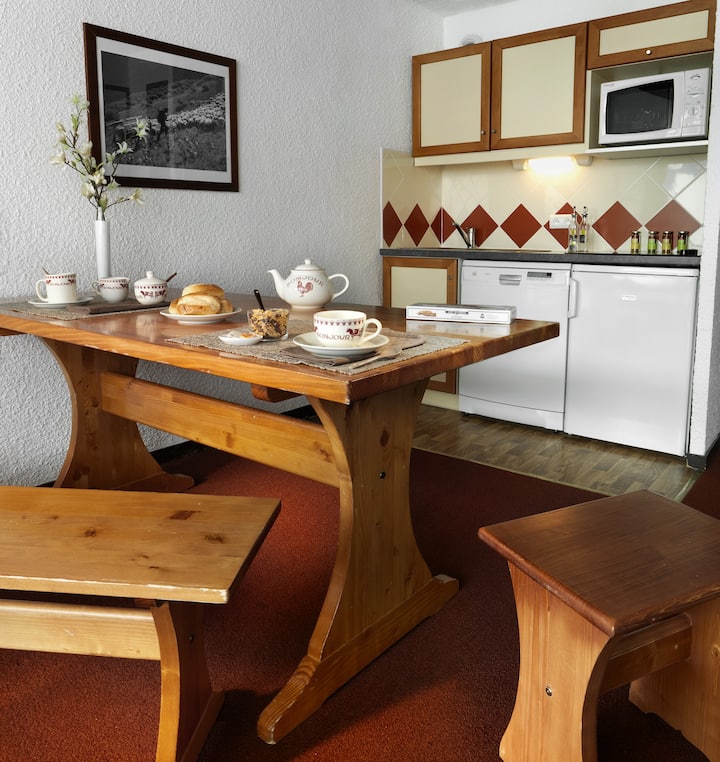 Le Schuss Val Thorens Studio 6 Pers. Court Séjour - Savoie