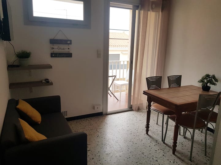 Appartement à 2 Min à Pied De La Plage - Torreilles