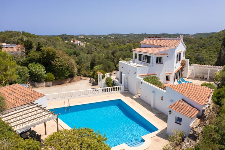 Family Villa In National Park - Menorca