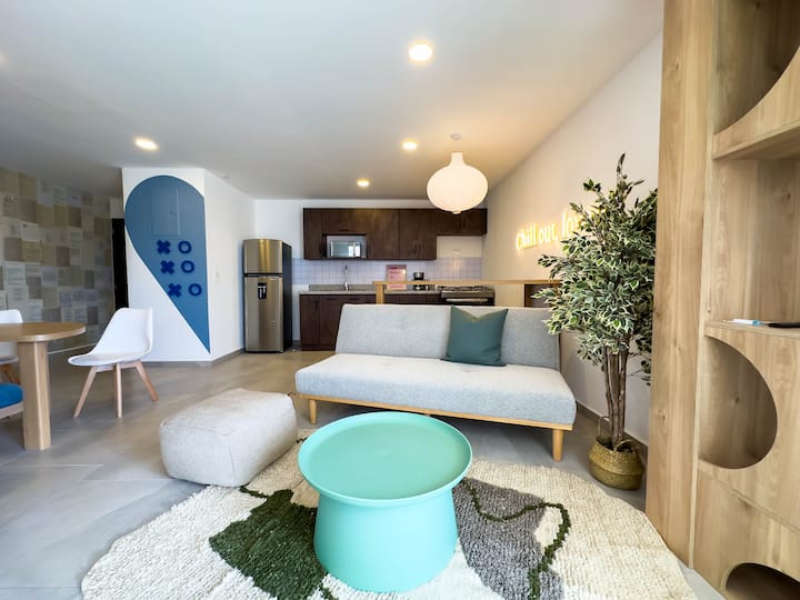 Stay Cation @Sansalvador | 3 Huéspedes | 1 Bed - San Salvador