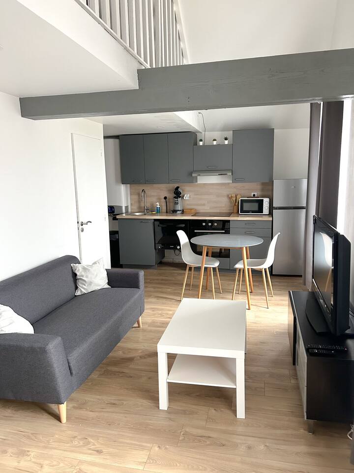 Appartement Chambre En Mezzanine - Auvers-sur-Oise