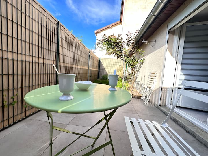 La Maison Champenoise 4 Chambres Avec Terrasse - Reims