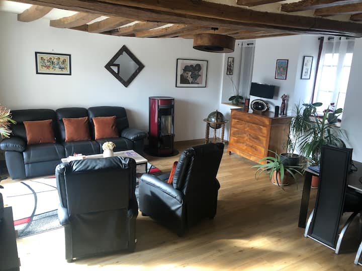 Maison Médiévale à Colombage - Château-Gontier