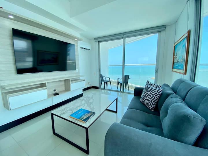 Fantastic 2 Bedrooms - Ocean View E15 - Cartagena