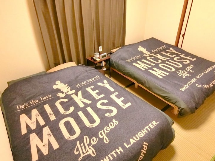 【セピアコート102】　ディズニー・東京駅への乗り換えなし！2dkのファミリー向けハウス！ - Funabashi