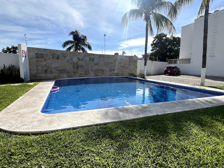 Departamento Con Alberca Y Playa - Manzanillo, México