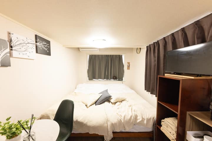 東京メトロ東新宿駅徒歩５分/17㎡ 最大3名/キッチン・食器・家電完備/東京駅・品川駅まで約20分 - Shinjuku City