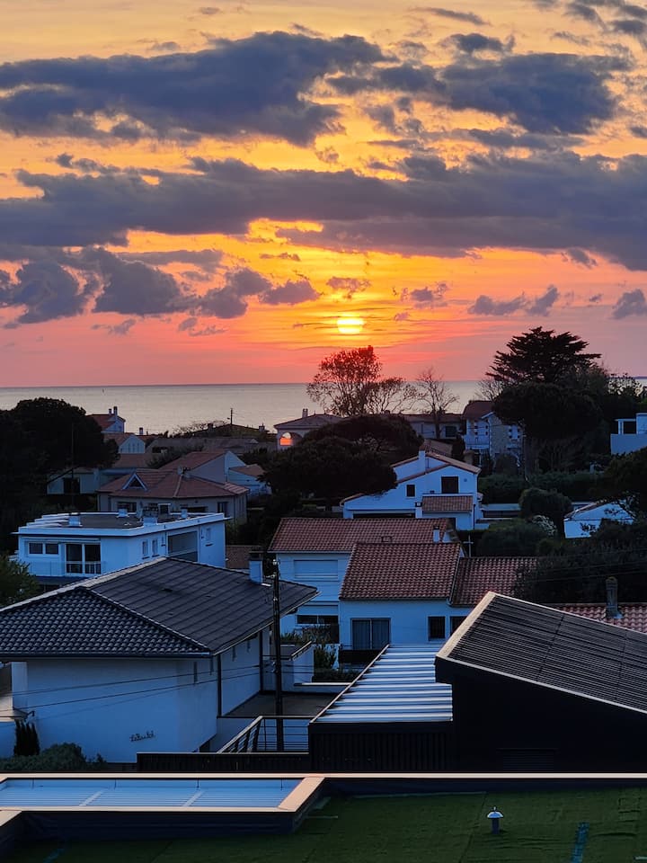 Appartement à 100 M De La Plage Avec Vue Mer - Royan
