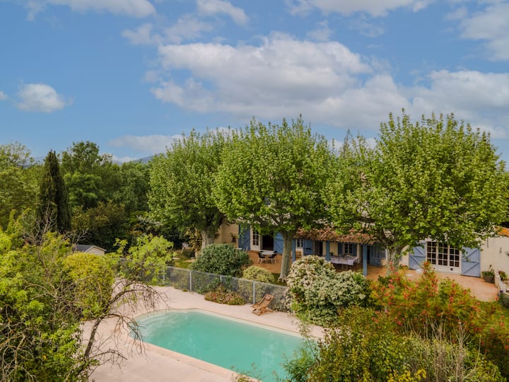 Ancien Mas Viticole Avec Piscine - Carqueiranne