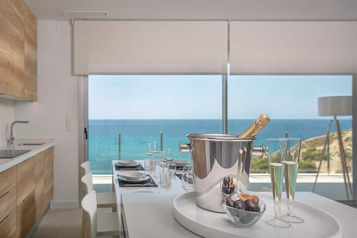 Apartamento Premium  1 Dormitorio, Vistas Al Mar - Villajoyosa