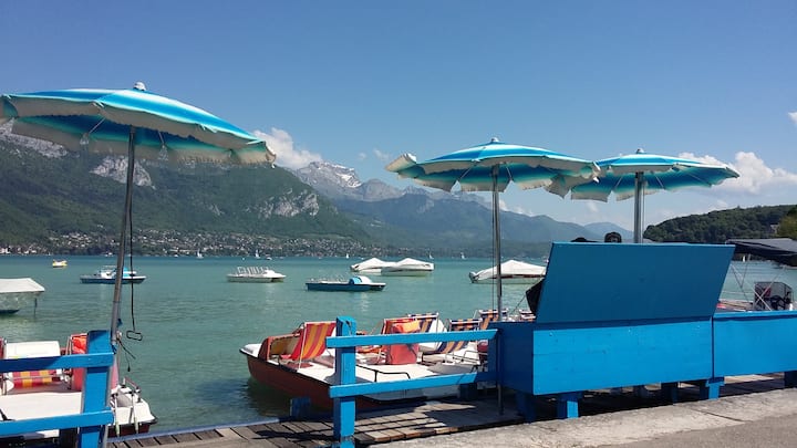 Charmant Appartement 100 M Plage - Annecy