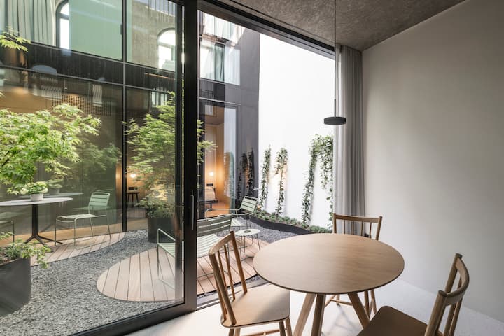 E - Studio Con Giardino - Mynt Merano Rooms - 메라노