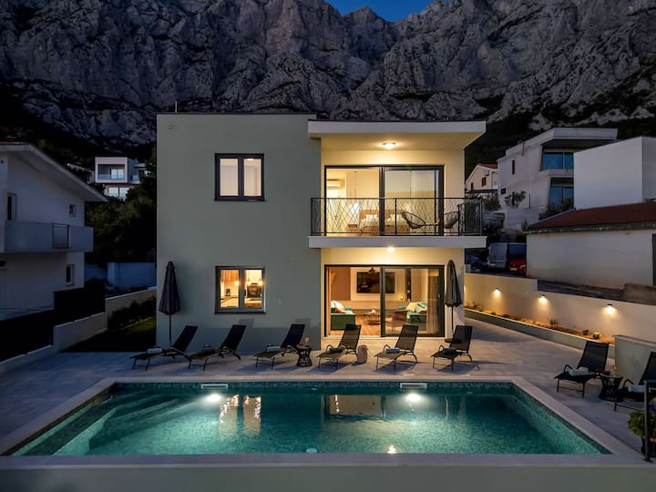 Villa Bava - Swimming Pool With Sea View - Makarska Riviera