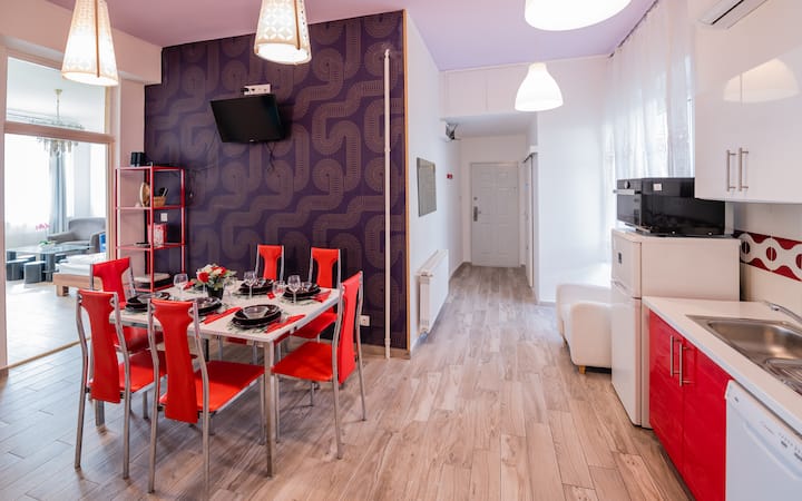 Wide Horizon Residences 3bedrs+2baths@center City - Budapest