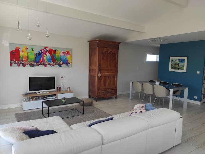 Maison Jardin Clos Piscine - Meschers-sur-Gironde