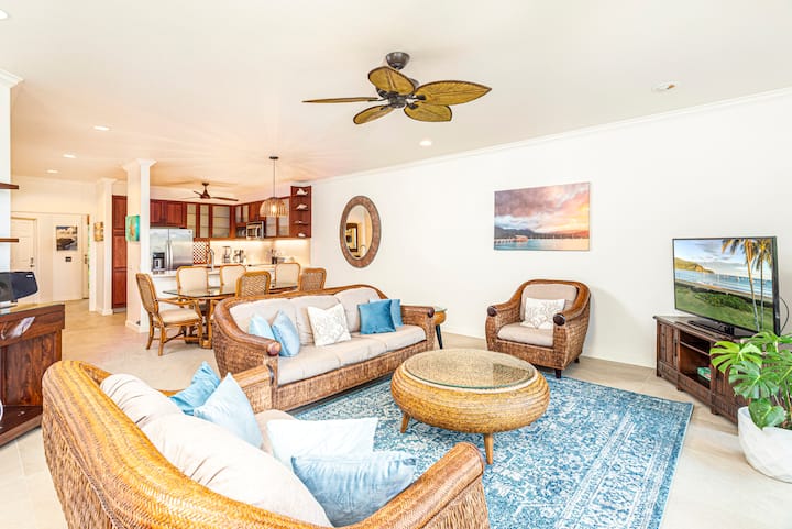 Tranquil, Spacious 1-bd 1-ba, Ac, Pool, Hot Tub - Kauai, HI