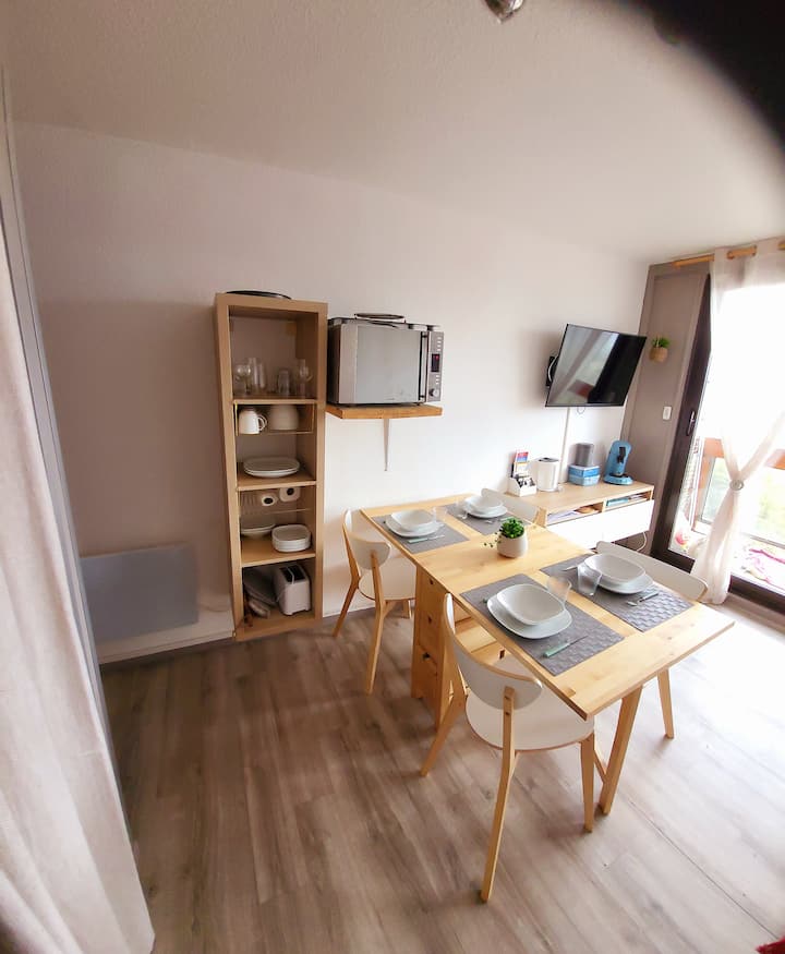 Appartement 4 Pers Vue Vallée - Le Corbier