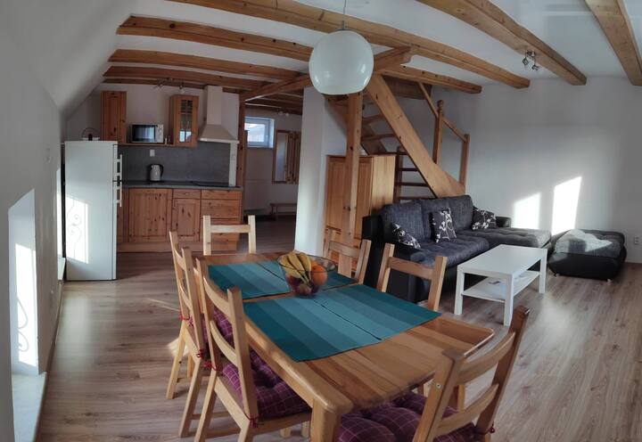 Podkrovní Apartmán Pro 4 - 6 Os. - Franzensbad
