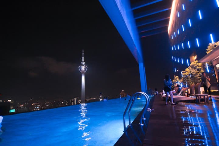 Platinumsuiteluxuryhouse#klccinfinitypool 2br - 吉隆坡
