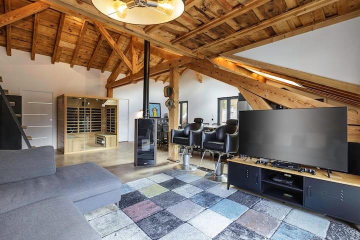 Loft Moderne 8pax | Sauna | Poêle | Vues | Garage - Chamonix-Mont-Blanc
