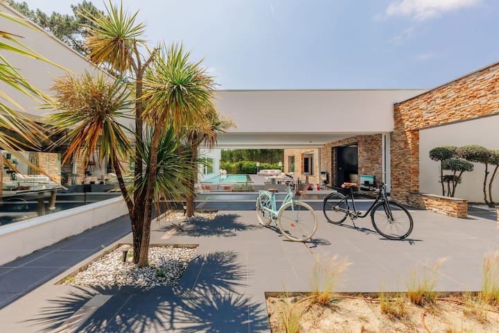 Villa Contemporaine Luxe, Landes, Contis Plage - Lit-et-Mixe