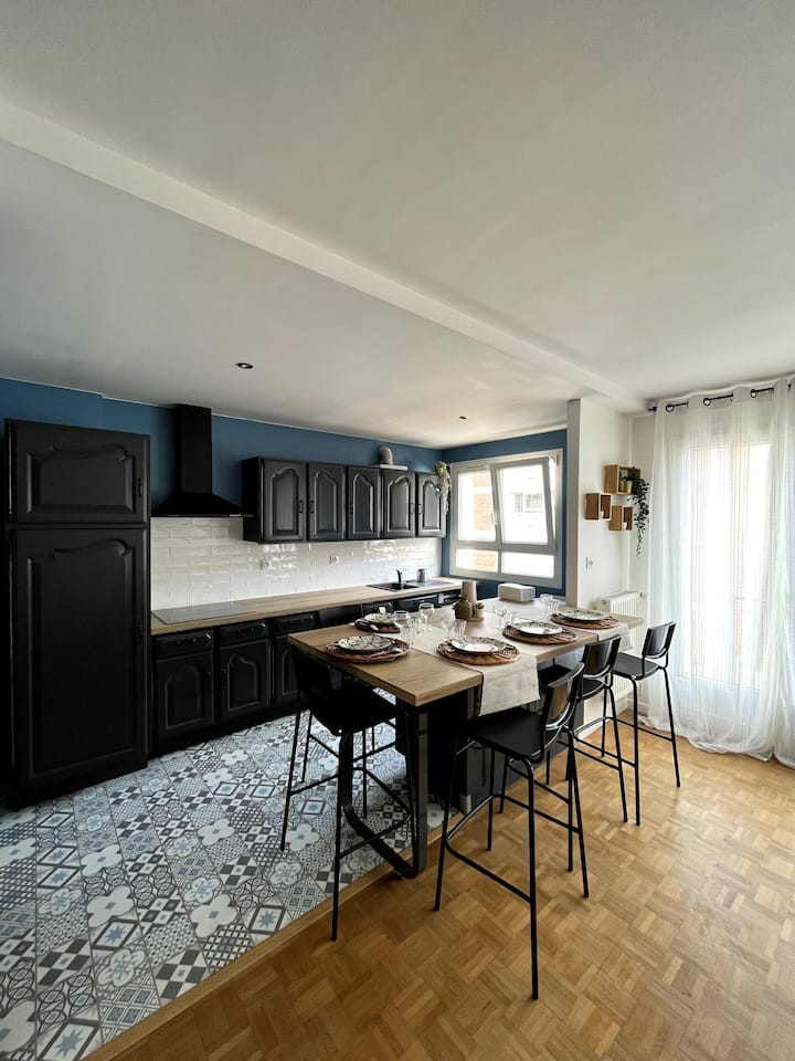 Spacieux F5 - Centre-ville - Au Calme - Le Havre