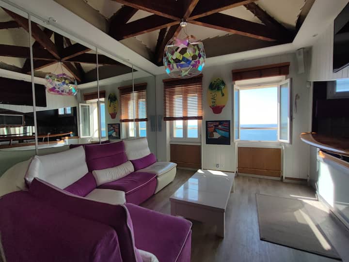 Appart Atypique 2 Chambres Esprit Bateau Vue Mer - Saint-Raphaël